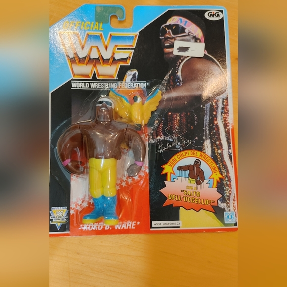 WWE | Toys | Hasbro Official Figure Wwf Coco B Ware W Frankie 992 ...